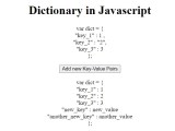 Create Dictionary And Add Key Value Pairs In Javascript Delft Stack